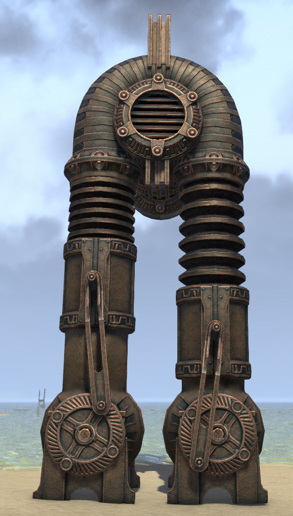 ESO Fashion | Clockwork Pump, Vertical (Elder Scrolls Online)