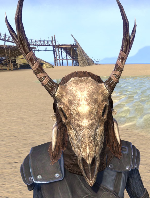ESO Fashion | Stag-Heart Skull Sallet (Elder Scrolls Online)