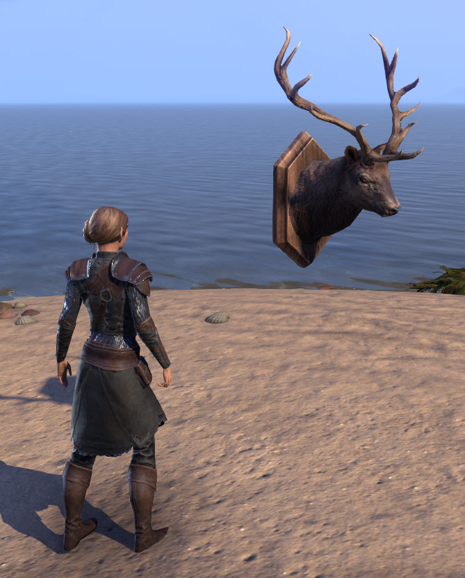 ESO Fashion | Elk Head, Wall Mount (Elder Scrolls Online)