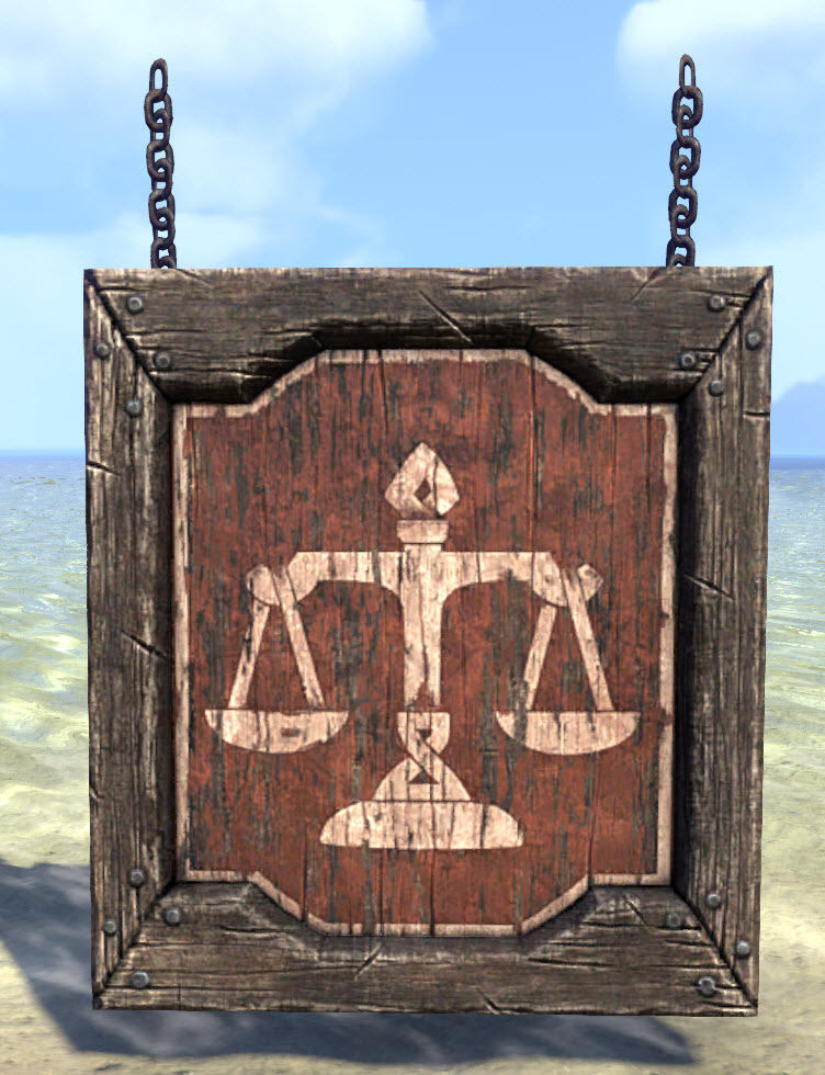 ESO Fashion | Merchant's Sign, Large (Elder Scrolls Online)