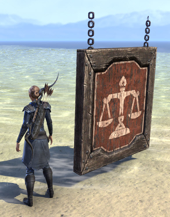 ESO Fashion | Merchant's Sign, Large (Elder Scrolls Online)