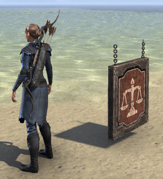 ESO Fashion | Merchant's Sign, Small (Elder Scrolls Online)