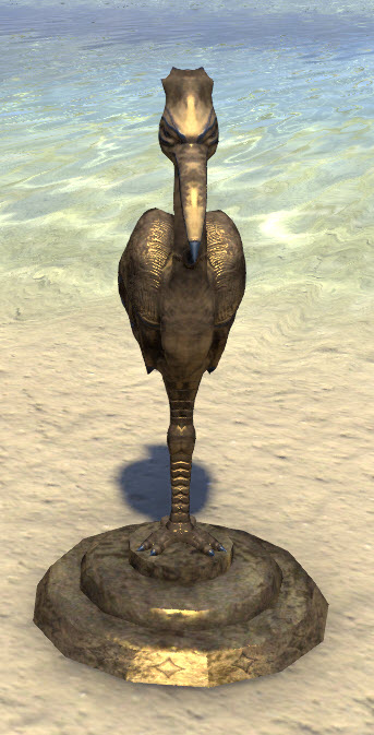 ESO Fashion | Ra Gada Funerary Statue, Gilded Ibis (Elder Scrolls Online)