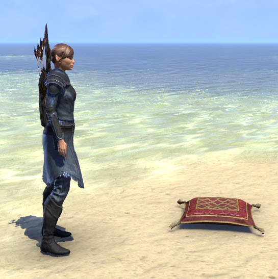 ESO Fashion | Redguard Pillow, Lattice Flames (Elder Scrolls Online)