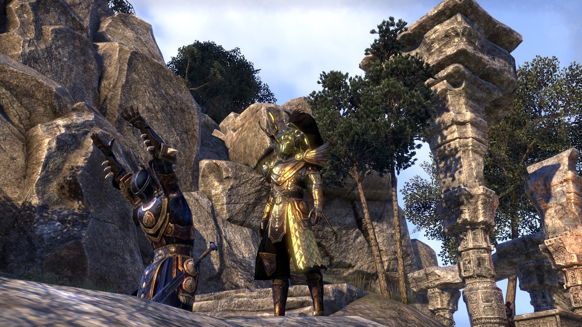 ESO Fashion | Golden Warrior [NA] (Elder Scrolls Online)