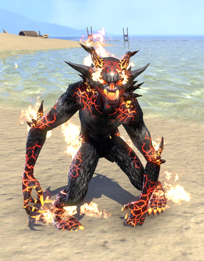 ESO Fashion | Magma Scamp (Elder Scrolls Online)