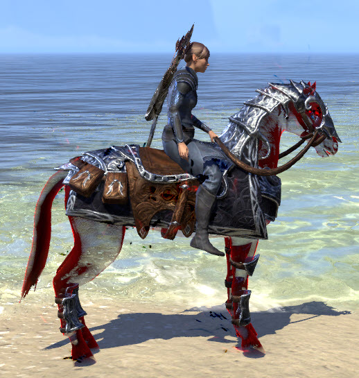 ESO Fashion | Bloodshadow Wraith Steed (Elder Scrolls Online)