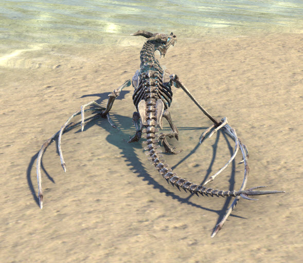 ESO Fashion | Unholy Glow Bone Dragon (Elder Scrolls Online)