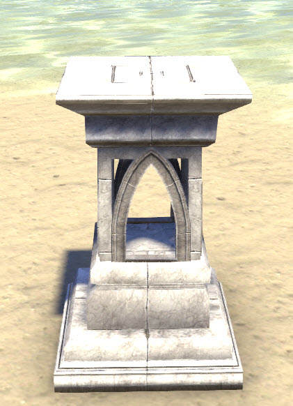ESO Fashion | Alinor Display Stand, Marble (Elder Scrolls Online)