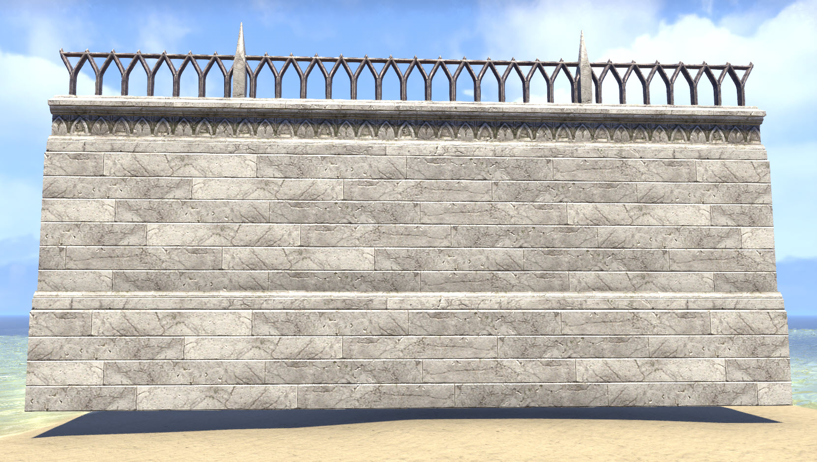 ESO Fashion | Alinor Fence, Tall Long (Elder Scrolls Online)