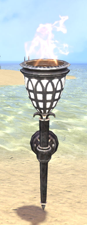 ESO Fashion | Alinor Sconce, Arched Glass (Elder Scrolls Online)