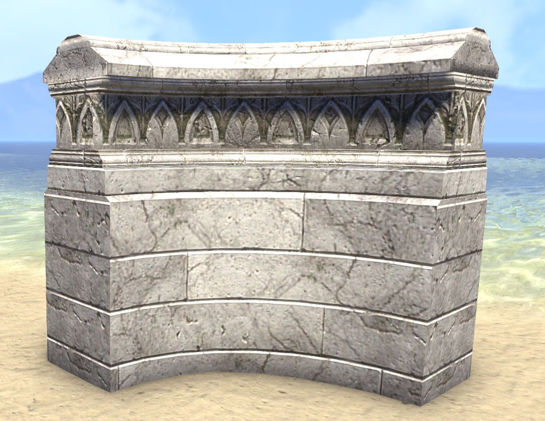 ESO Fashion | Alinor Wall, Stone Corner (Elder Scrolls Online)