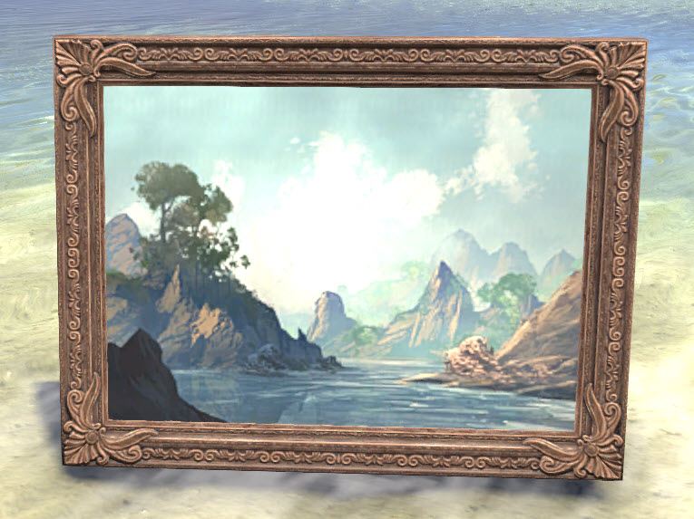 ESO Fashion | Painting of Summerset Coast, Refined (Elder Scrolls Online)