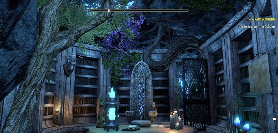 ESO Fashion | Ayleid library and peacefull yard [PS4] (Elder Scrolls ...