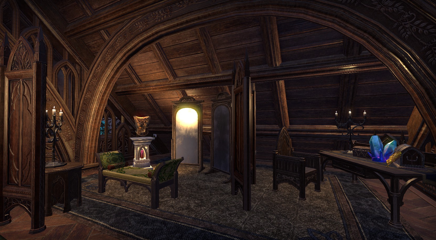 ESO Fashion | Elven Sorcerer's Residence, W/ Elsa Throne Room [NA ...