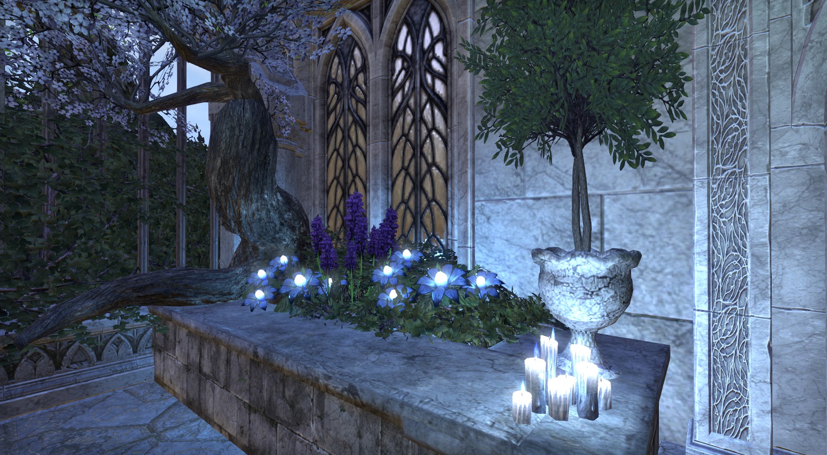 ESO Fashion | Elven Sorcerer's Residence, W/ Elsa Throne Room [NA ...