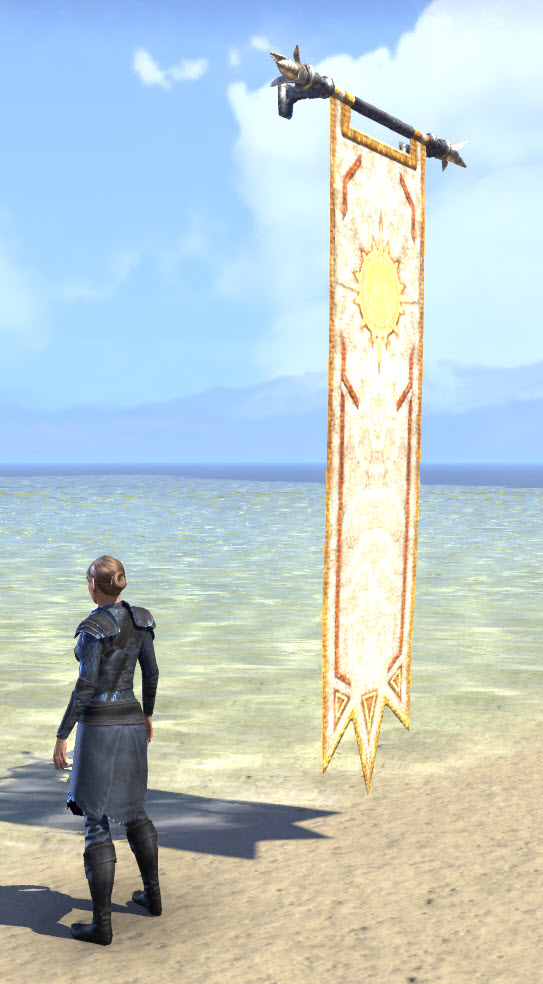 ESO Fashion | Sunhold Banner, Hanging (Elder Scrolls Online)