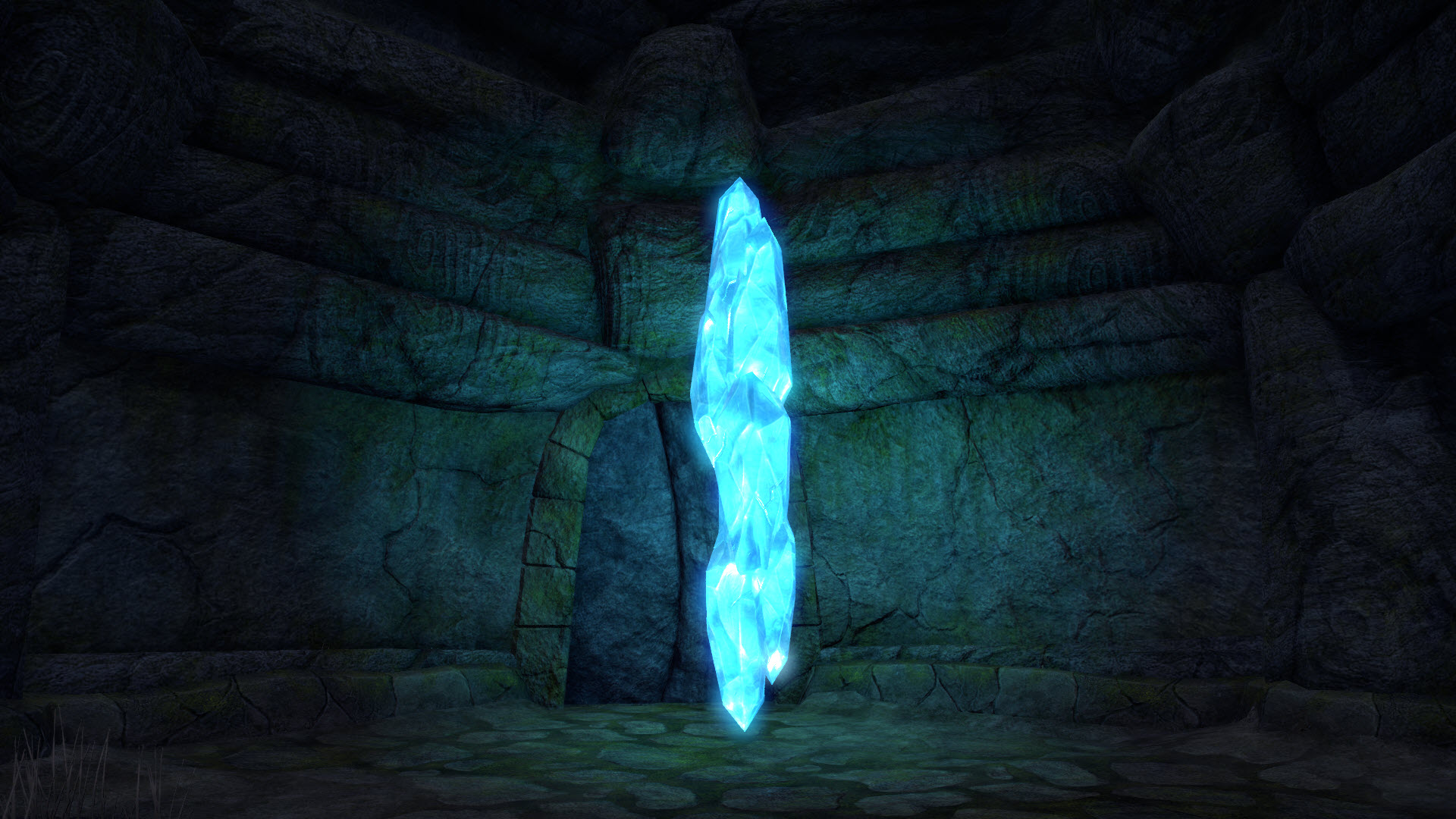 ESO Fashion | Blue Crystal Spire, Large (Elder Scrolls Online)