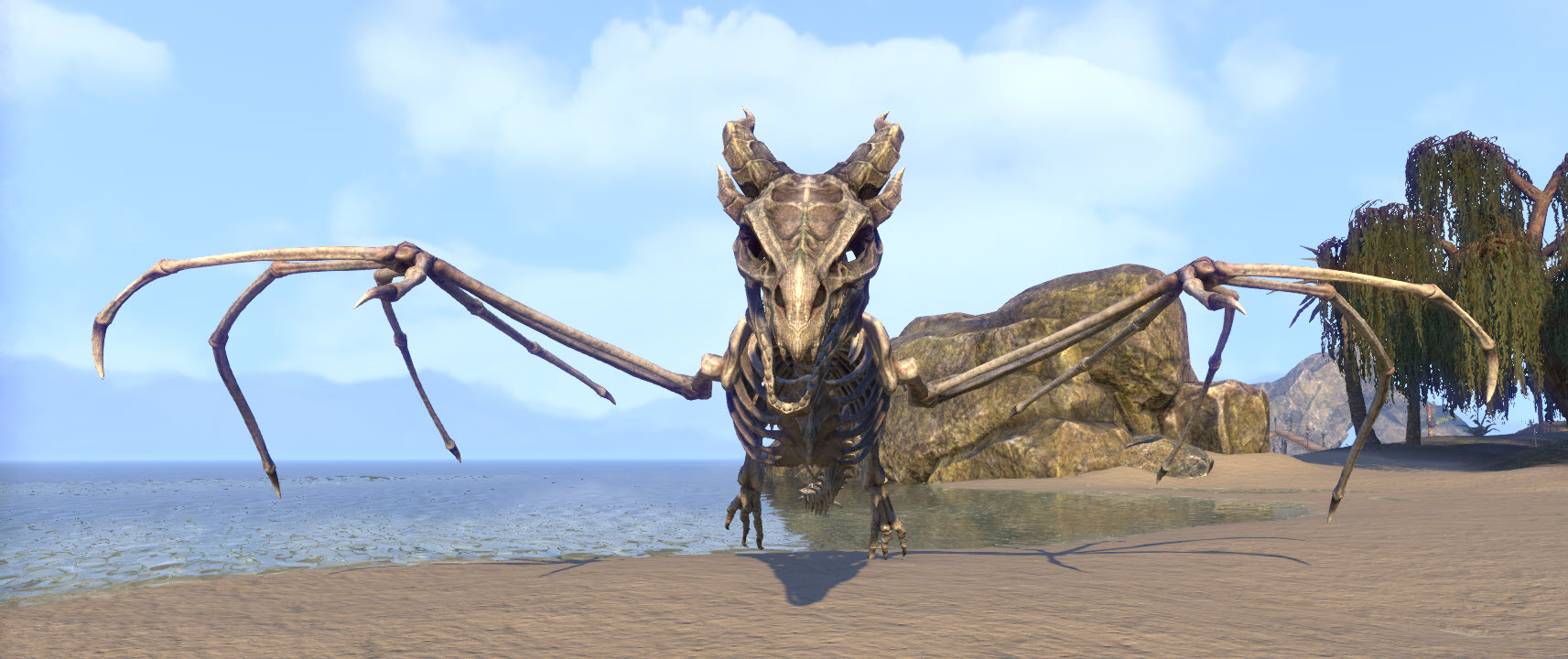ESO Fashion | Dragon Skeleton, Mid-Flight (Elder Scrolls Online)