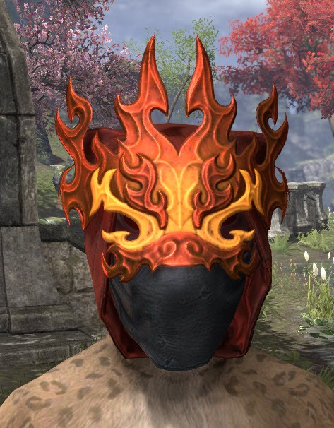 ESO Fashion | Flamebrow Fire Veil (Elder Scrolls Online)