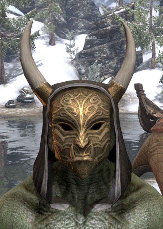 ESO Fashion | Vosh Rakh Ceremonial Mask (Elder Scrolls Online)