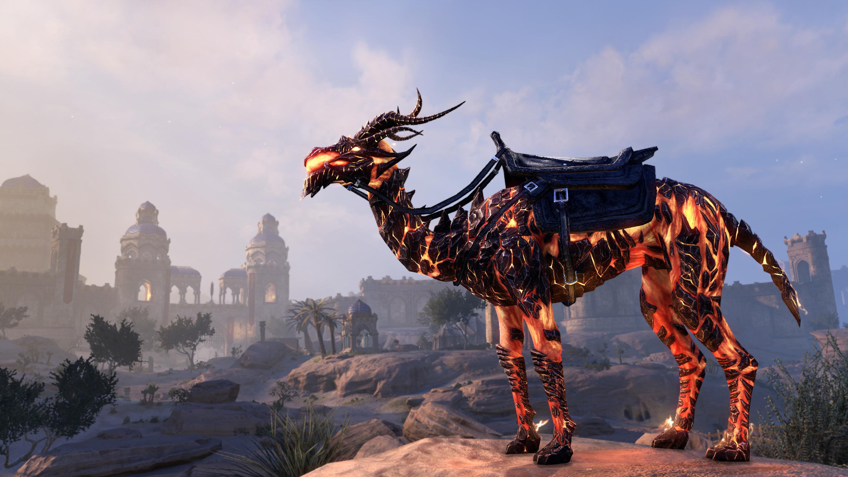 ESO Fashion | Flame Atronach Crown Crates (Elder Scrolls Online)