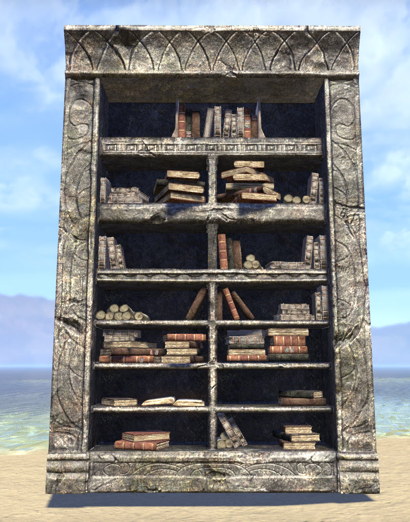 ESO Fashion | Murkmire Bookshelf, Grand Full (Elder Scrolls Online)