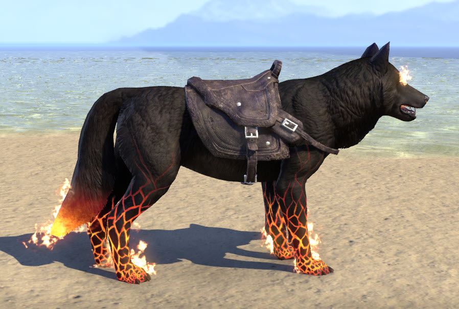 ESO Fashion | Packlord Nightmare Wolf (Elder Scrolls Online)