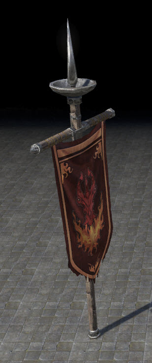 ESO Fashion | Standard of the Fire Drakes (Elder Scrolls Online)
