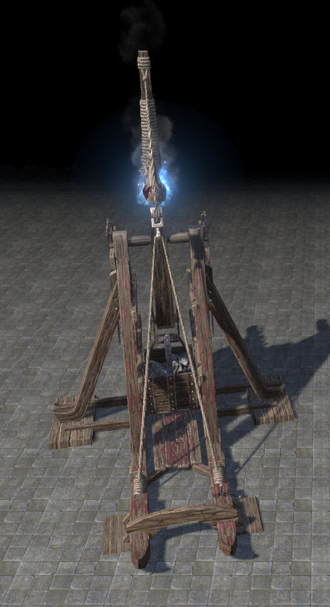 ESO Fashion | Surplus Pact Cold Fire Trebuchet (Elder Scrolls Online)