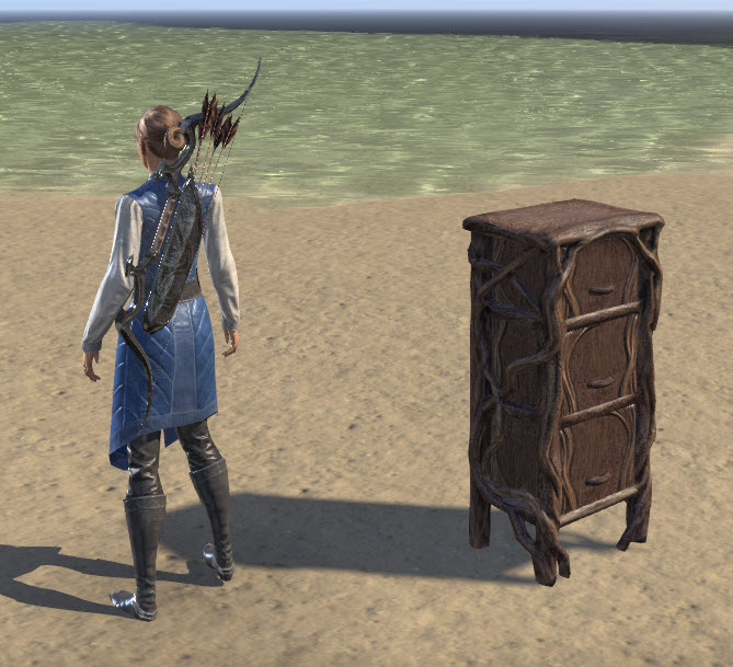 ESO Fashion | Telvanni Nightstand, Organic (Elder Scrolls Online)