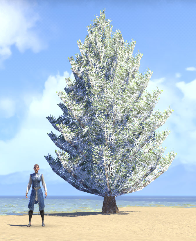 ESO Fashion | Tree, Tall Snowy Fir (Elder Scrolls Online)