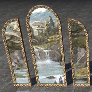 ESO Fashion | Velothi Triptych, Waterfall (Elder Scrolls Online)