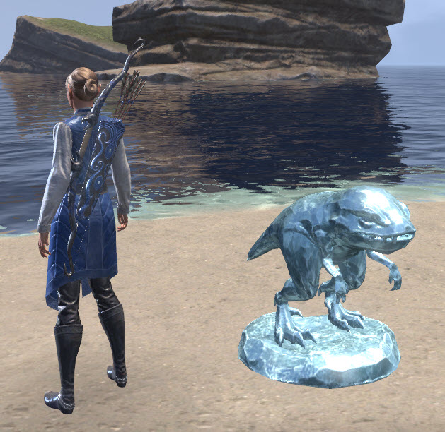 ESO Fashion | Guar Ice Sculpture (Elder Scrolls Online)