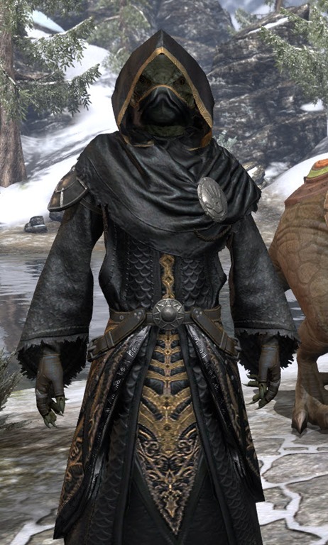 ESO Fashion | Black Hand Robe (Elder Scrolls Online)