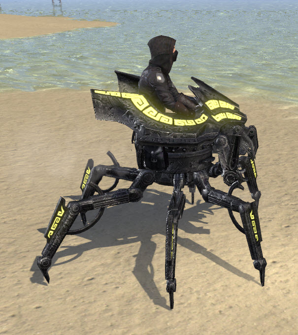 ESO Fashion | Ebon Steel Dwarven Spider (Elder Scrolls Online)