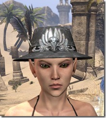 ESO Fashion | Plumed Mourning Hat (Elder Scrolls Online)