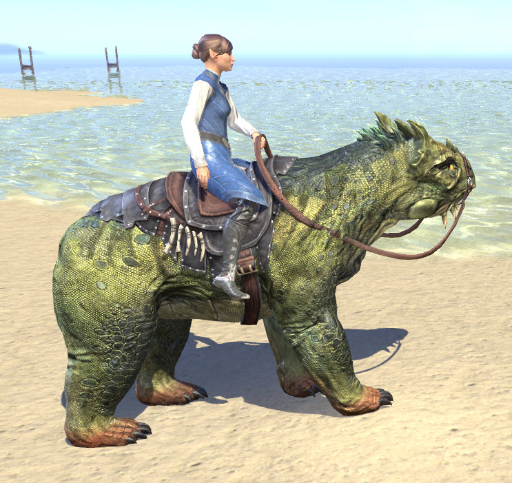 ESO Fashion | Bear-Lizard Steed (Elder Scrolls Online)