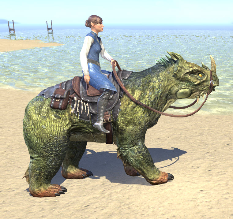 ESO Fashion | Bear-Lizard Steed (Elder Scrolls Online)