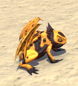 ESO Fashion | Butterscotch Dragon Frog (Elder Scrolls Online)