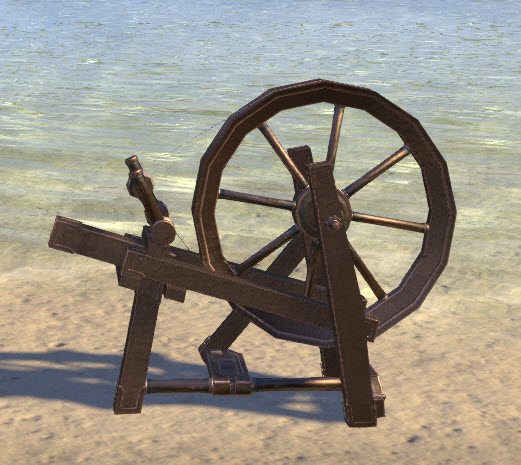 ESO Fashion | Clockwork Spinning Wheel, Sturdy (Elder Scrolls Online)