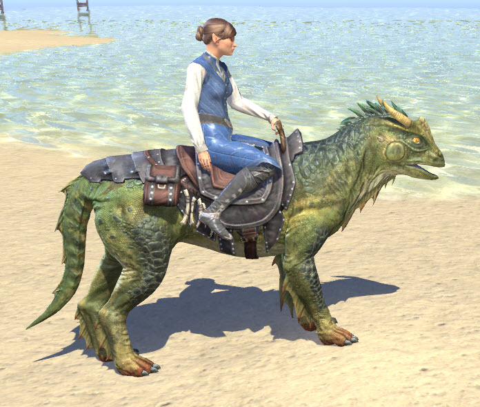 ESO Fashion | Wolf-Lizard Steed (Elder Scrolls Online)