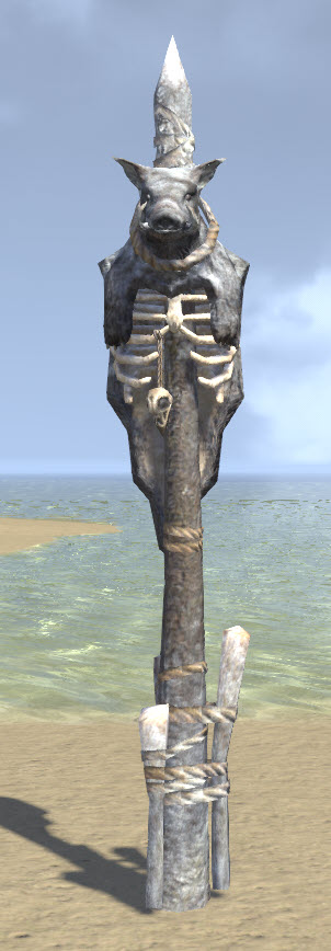 ESO Fashion | Boar Totem, Solitary (Elder Scrolls Online)