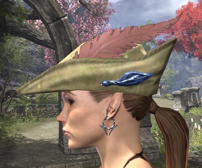 ESO Fashion | Feathered Bycoket Cap (Elder Scrolls Online)