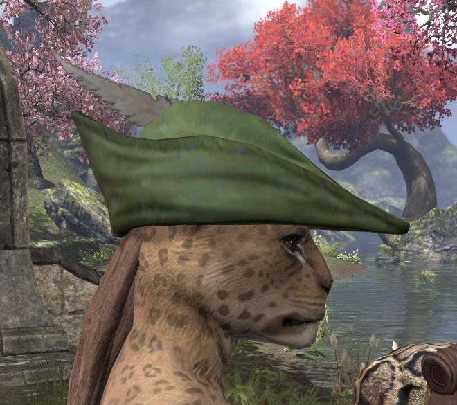 ESO Fashion | Feathered Bycoket Cap (Elder Scrolls Online)