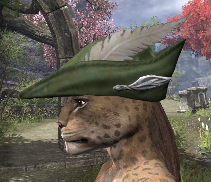 ESO Fashion | Feathered Bycoket Cap (Elder Scrolls Online)