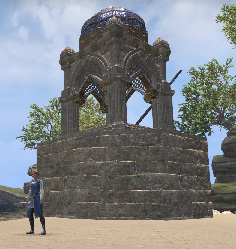 ESO Fashion | Redguard Gazebo, Palatial Domed (Elder Scrolls Online)