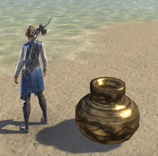 ESO Fashion | Redguard Raincatcher, Golden (Elder Scrolls Online)