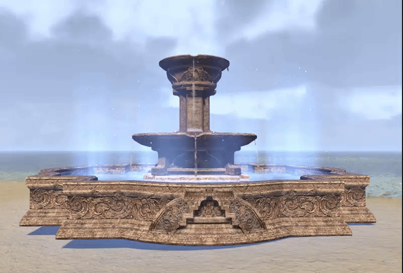ESO Fashion | Elsweyr Fountain, Moons-Blessed (Elder Scrolls Online)