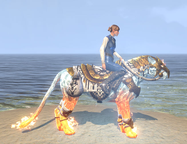 ESO Fashion | Sunspire Champion Senche-Lion (Elder Scrolls Online)